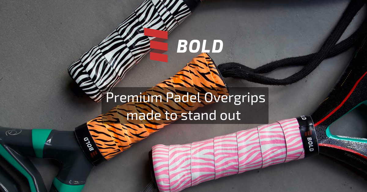 Bold Padel - Premium Padel Overgrips Made to stand out